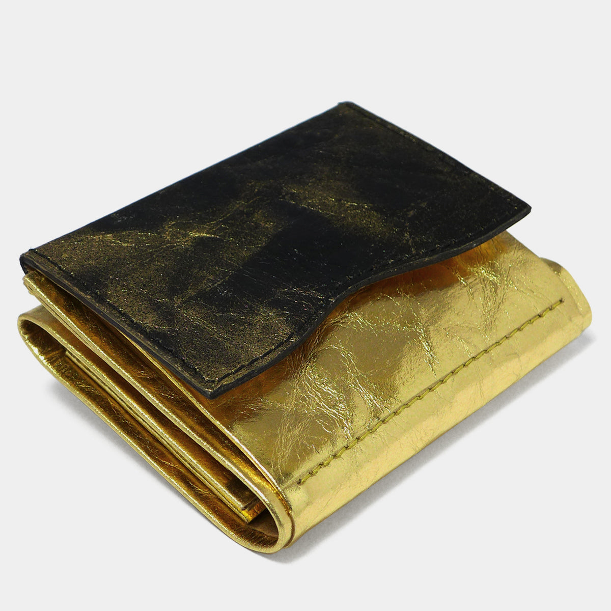 Designer-Geldbeutel aus Papier | Gold & Schwarz – STARBEIT