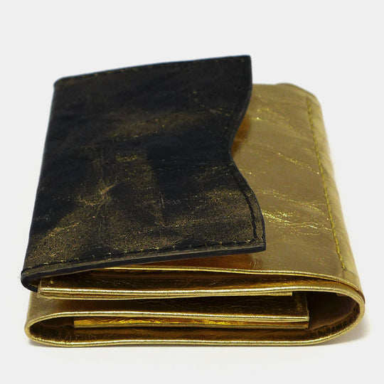 Designer-Geldbeutel aus Papier | Gold & Schwarz – STARBEIT